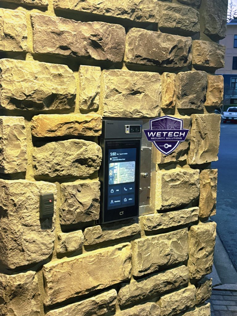 Recent Project – Wetech Security Solutions